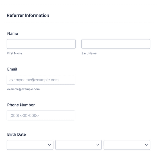 Recommendation Request Form Template | Jotform