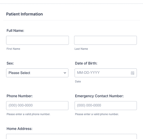 Referral Request Form Template | Jotform