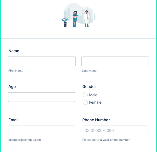 Reflexology Intake Form Template | Jotform