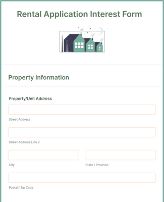 Car Rental Form Template | Jotform