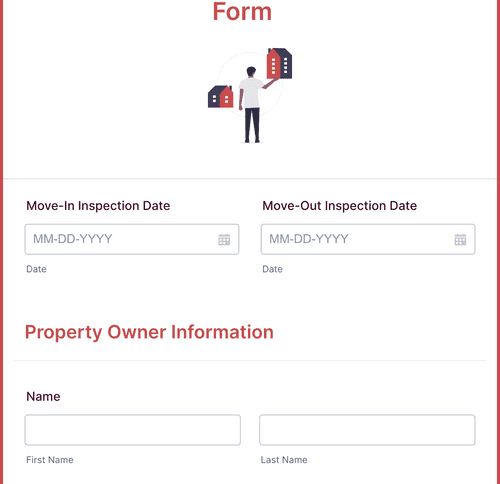 Rental Inspection Report Form Template | Jotform