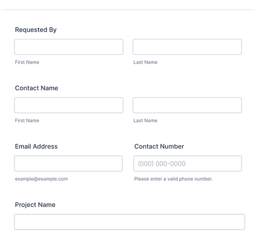 Research Request Form Template | Jotform