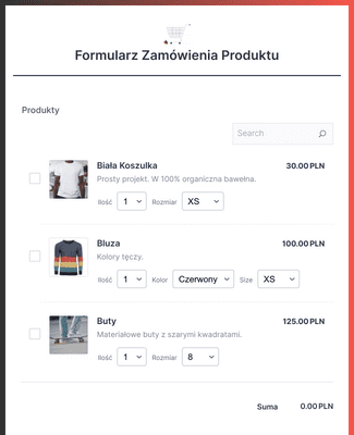 Formularz Polecenia Zamówienia Produktu Szablon Formularza | Jotform