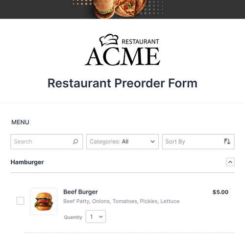 Detox Drinks Order Form Template | Jotform