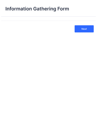 Resume Information Gathering Form Template | Jotform