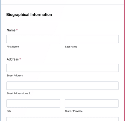 Retirement Election Form Template | Jotform