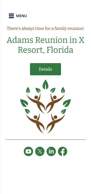 Reunion App Template | Jotform