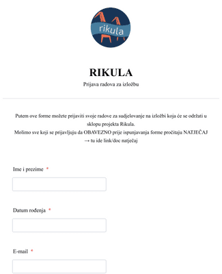 Rikula Form Template | Jotform