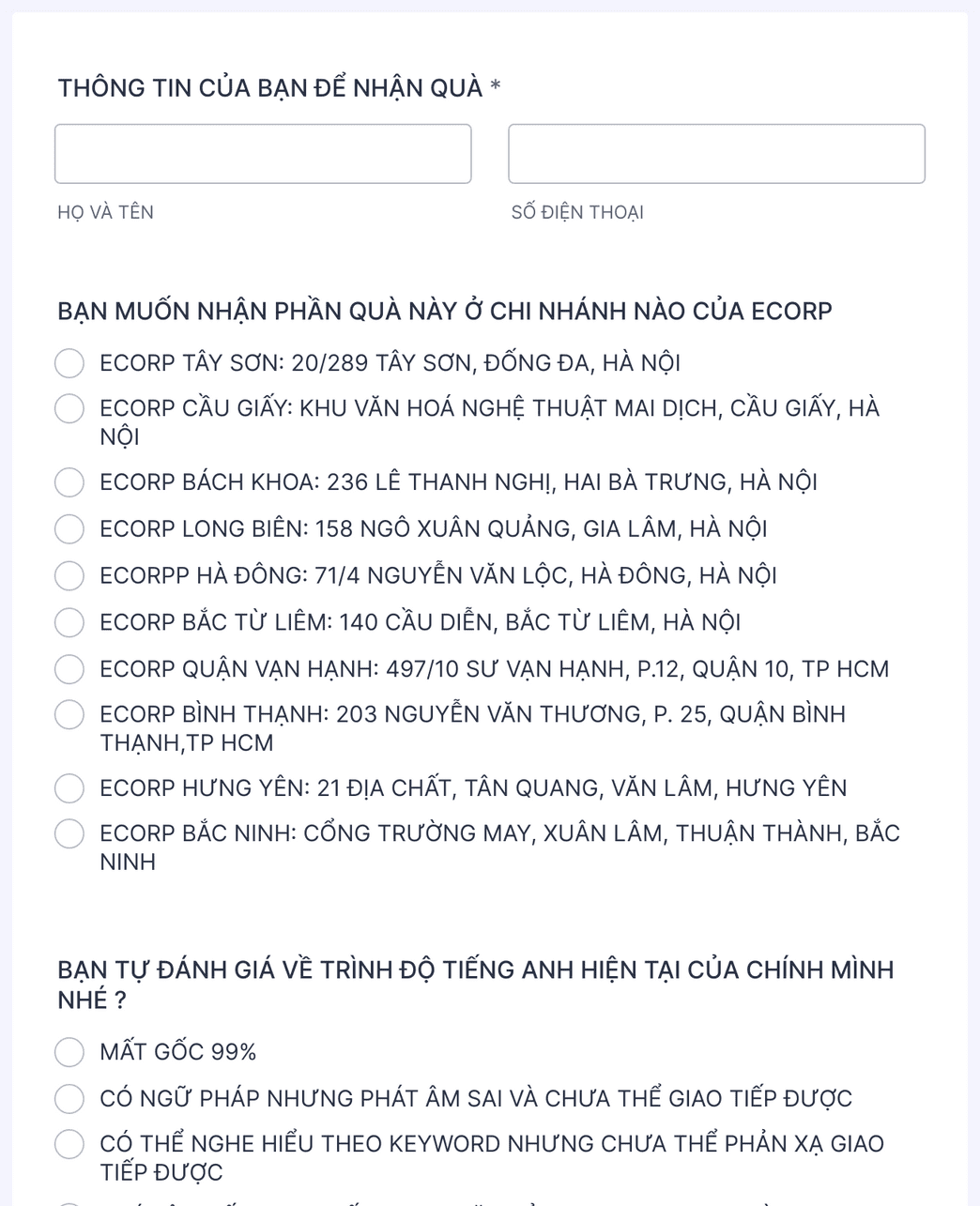 SAc Form Template | Jotform