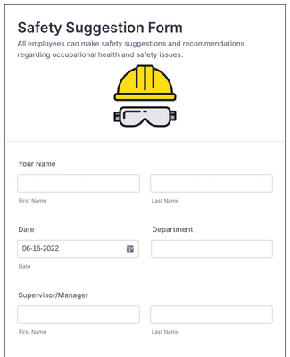 Food Safety Checklist Form Template | Jotform