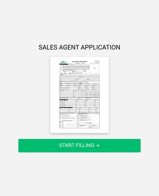 SALES AGENT APPLICATION Form Template | Jotform