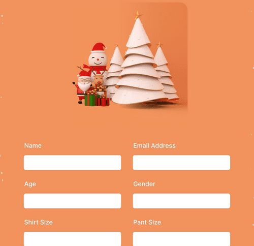 Secret Santa Form Template | Jotform