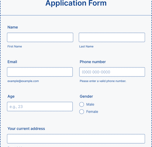 Security Guard Training Course Application Form Template | Jotform
