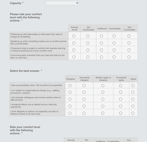 Self Assessment Tool Form Template | Jotform