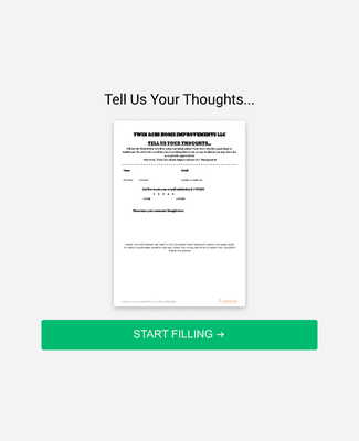 Service Feedback Form Template | Jotform