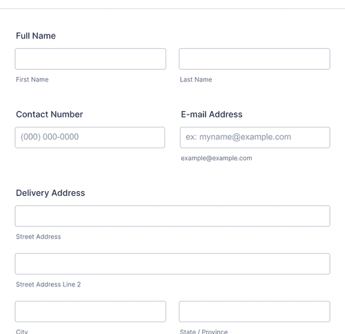 Shipping Quote Form Template | Jotform