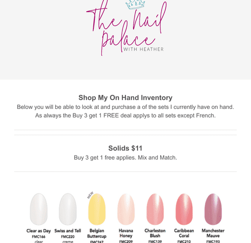 Shop My On Hand Inventory Form Template | Jotform