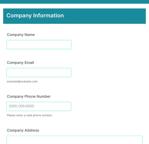 Shopify Website Intake Form Template | Jotform