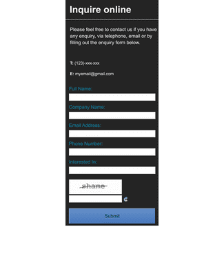 Website Design Order Form Template | JotForm
