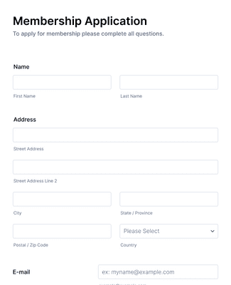 Signup Form Template | Jotform