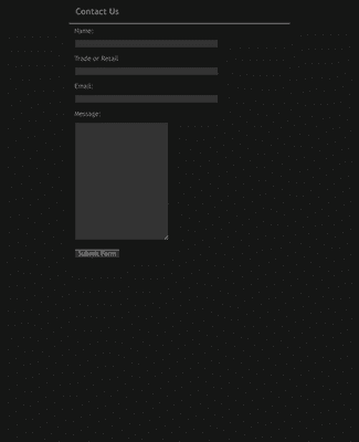 Simple Dark Themed Contact Form Template | Jotform