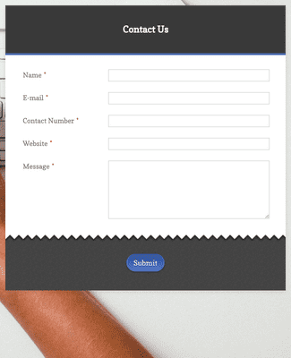 Simple Contact Us Form Template | Jotform