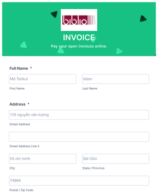 Simple Receipt Template Form Template | Jotform