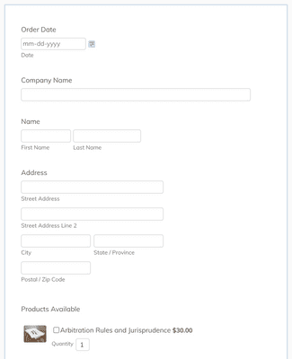 Simple Supply Order Form Template | Jotform