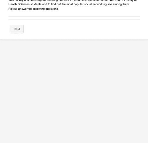Social Media Usage Survey Form Template | Jotform
