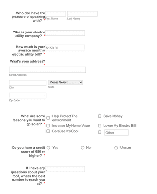 Solar Referral Form Template Form Template | Jotform