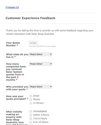 Customer Experience Feedback Form Template | Jotform