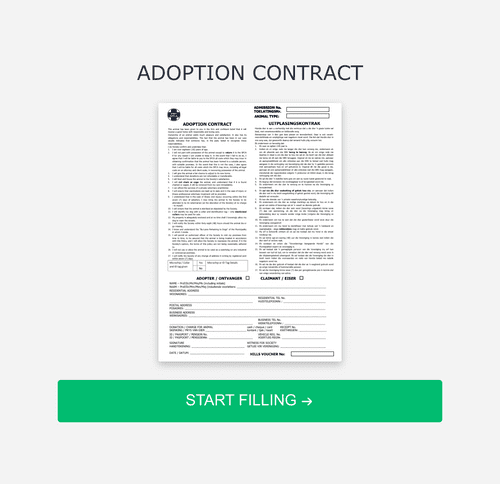 SPCA ADOPTION CONTRACT Form Template | Jotform