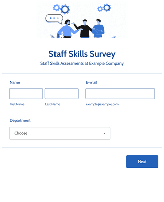 Staff Skills Survey Form Template | Jotform