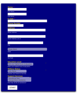 Initial Information Form Template | Jotform