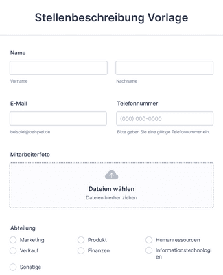Model-Release-Formular Formularvorlage | Jotform
