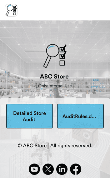 Store Audit App Template | Jotform