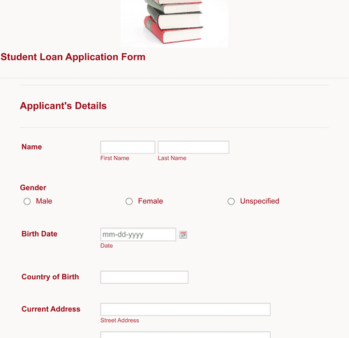 Loan Pre-Application Form Template | Jotform