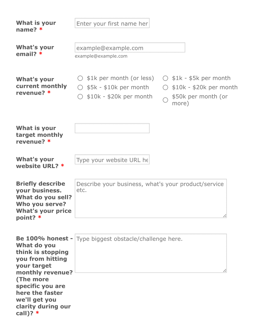 Survey Application Form Template | Jotform