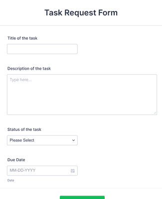 Task Request Form Template | Jotform