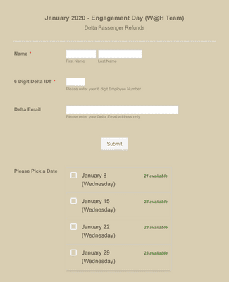 Team Meeting Application Form Template | Jotform
