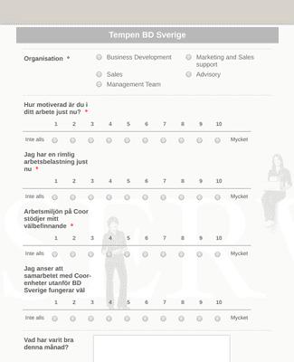 Tempen BD Sverige Form Template | Jotform