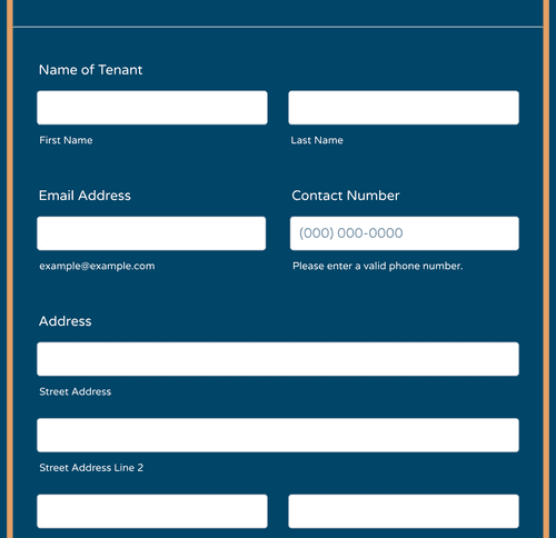 Tenant Complaint Form Template | Jotform