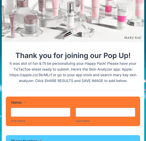 Pop Up Feedback Form by Julie Potts Form Template | Jotform