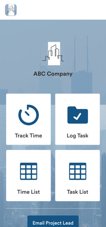Time Tracker App Template | Jotform