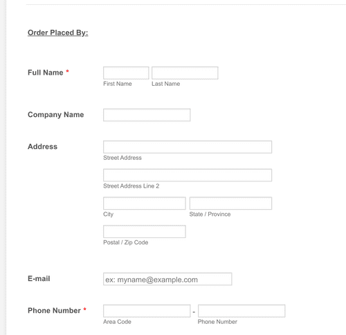 Title Request Form Template | Jotform