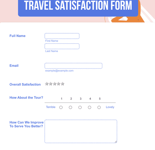 Travel Agency Feedback Form Template | Jotform