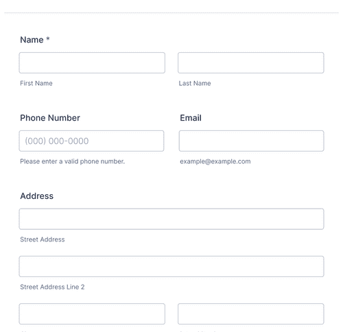 Travel Request Form Template | Jotform