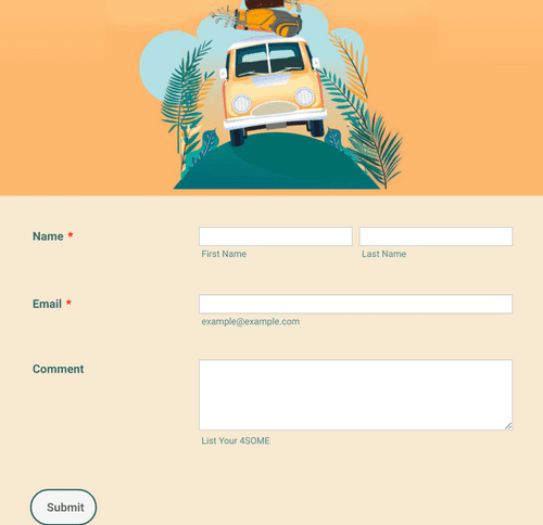 Travel Sign-Up Form Template | Jotform