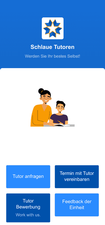 Tutoring App Vorlage Vorlage | Jotform