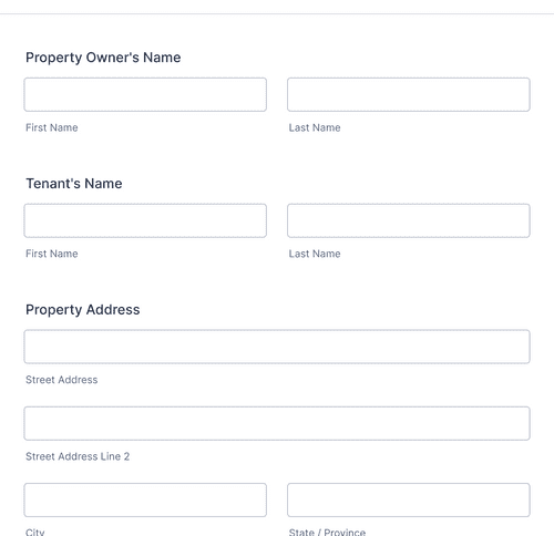 Unit Inspection Form Template | Jotform